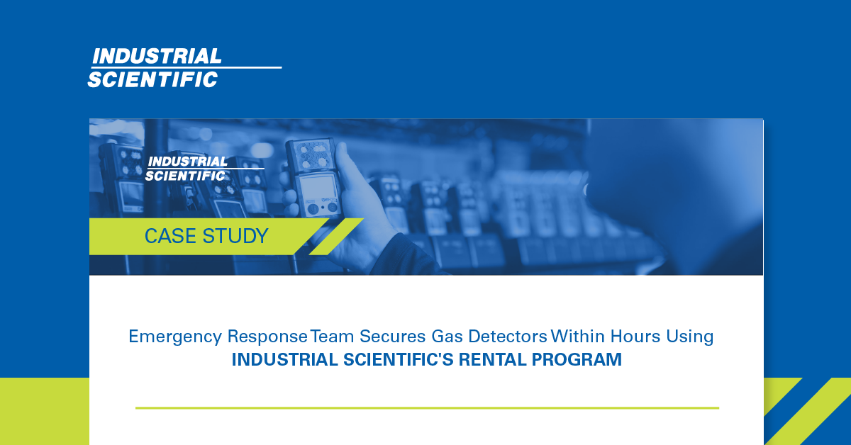 Case Study: Emergency Response Team Secures Gas Detectors Within Hours ...