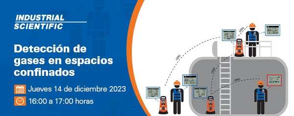 Gabración del webinar - Detección de gases en espacios confinados