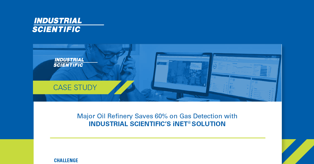 Major Oil Refinery Saves 60% on Gas Detection with Industrial ...